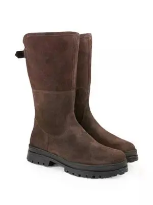 DIRNDL & BUA Suede Side-zip Boots