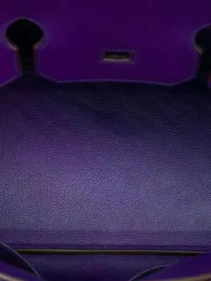 Hermès 35 Birkin Epsom Leather Handbag - Purple
