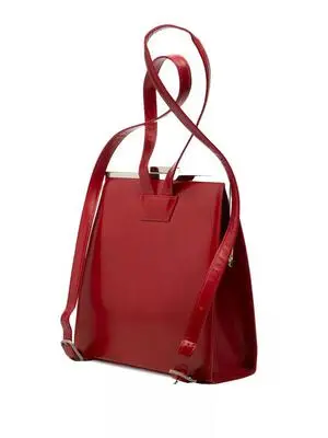 Saint Laurent 2000-2012 Leather Frame Backpack