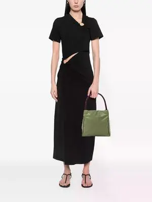 Prada 2000-2013 Tessuto Enamel Top Handle Bag Handbag