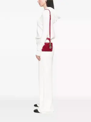 Dior Mini Lady Satchel - Red