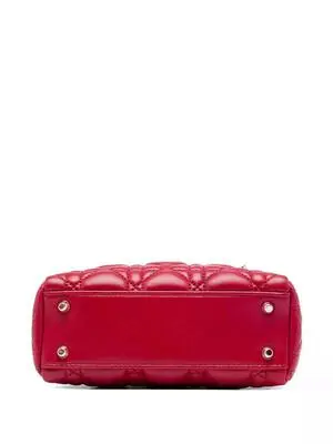 Dior Mini Lady Satchel - Red