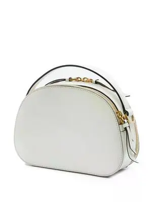 Prada Saffiano Lux Odette Satchel - White