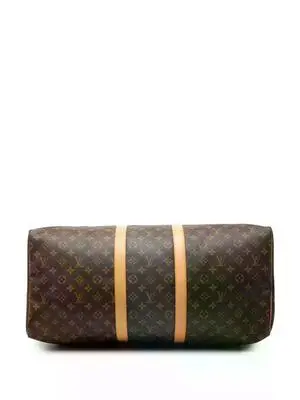 LOUIS VUITTON 2003 Monogram Keepall 55 Travel Bag