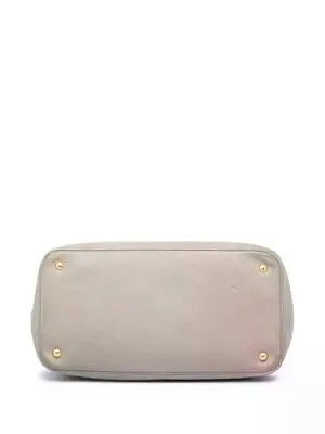 Prada Vitello Daino Open Convertible Tote Satchel