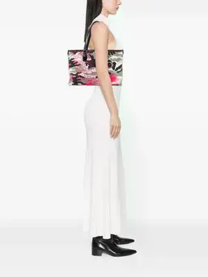Dior Medium Canvas Camouflage Tote Bag