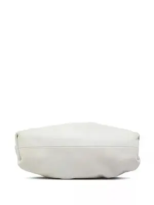 Bottega Veneta Lambskin Mini Pouch Crossbody Bag - White