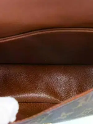 LOUIS VUITTON 1986 Monogram Saint Cloud Pm Crossbody Bag