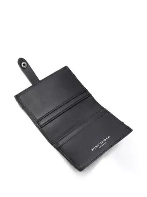 Kurt Geiger Quilted Eagle-plaque Card Holder