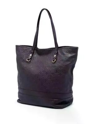LOUIS VUITTON Monogram Empreinte Citadine Pm Tote Bag - Purple
