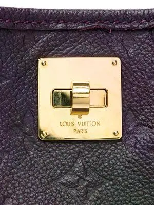LOUIS VUITTON Monogram Empreinte Citadine Pm Tote Bag - Purple