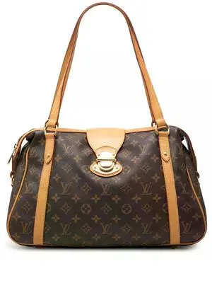 LOUIS VUITTON 2011 Monogram Stresa Pm Shoulder Bag - Brown