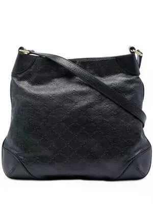 Gucci 2016-2026 Guccissima Shoulder Bag - Black