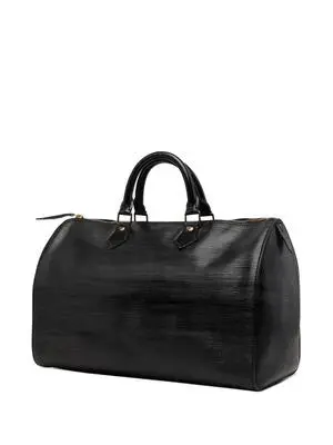 LOUIS VUITTON 1991 Epi Speedy 35 Boston Bag - Black
