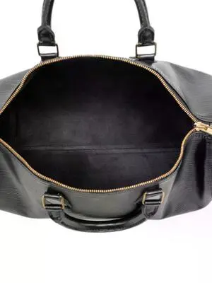 LOUIS VUITTON 1991 Epi Speedy 35 Boston Bag - Black