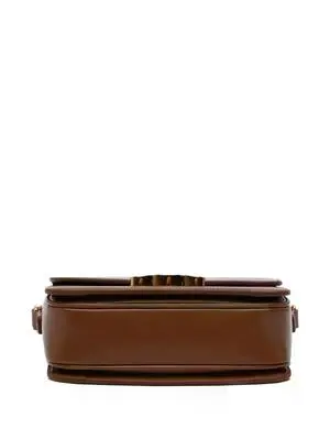 Celine Shiny Calfskin Triomphe Crossbody Bag