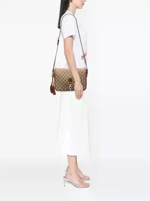 Gucci Gg Canvas Marrakech Crossbody Bag