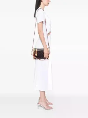 LOUIS VUITTON 1990-2010 Monogram Side Trunk Mm Satchel