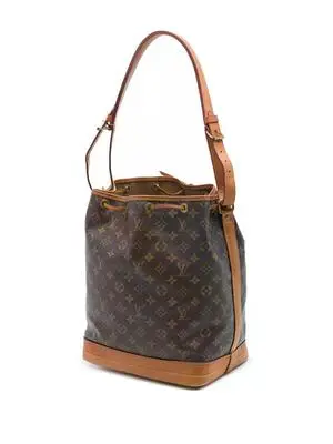 LOUIS VUITTON Monogram Noe Gm Bucket Bag - Brown