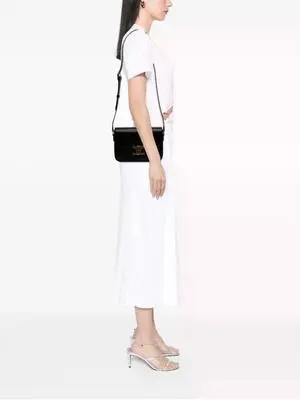 Celine Triomphe Crossbody Bag In Shiny Calfskin