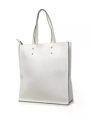 Valentino Garavani Rockstud Vltn Leather Satchel - White