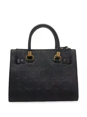Liu Jo Logo-embossed Tote Bag - Black