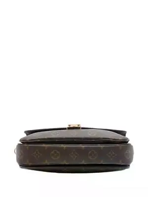 LOUIS VUITTON Monogram Pochette Metis Satchel - Brown