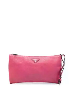 Prada Vitello Daino Clutch Bag