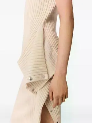 Stella McCartney Ribbed-knit Peplum Top