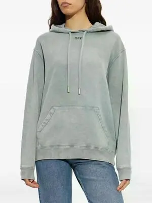 Off-White Graphic-print Drawstring Hoodie