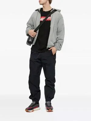 DIESEL® Logo-patch Zip-up Hoodie