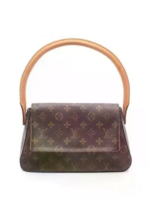 LOUIS VUITTON 2001 Monogram Mini Looping Shoulder Bag