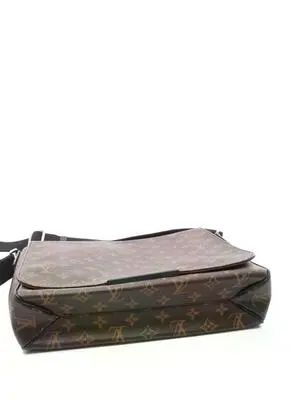 LOUIS VUITTON Monogram Macassar District Mm Crossbody Bag