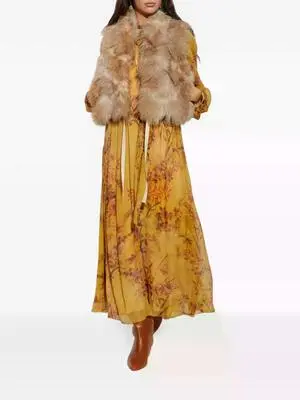 FORTE_FORTE Faux Fur Gilet