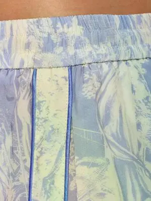 Off-White Landscape Printed Wide-leg Trousers