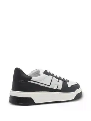 Hogan Panelled Leather Sneakers