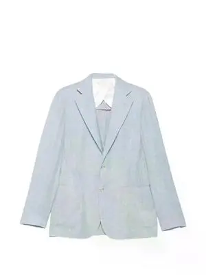 BARBA NAPOLI Notched-lapel Single-breasted Blazer