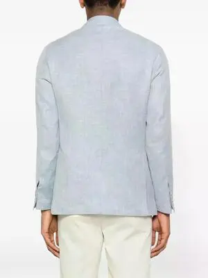 BARBA NAPOLI Notched-lapel Single-breasted Blazer