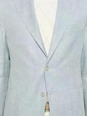 BARBA NAPOLI Notched-lapel Single-breasted Blazer