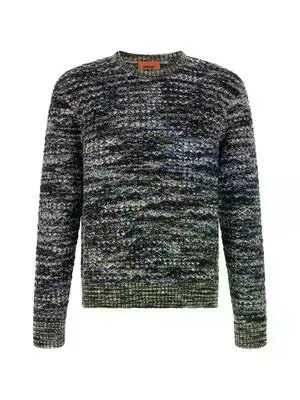 Missoni Three-dimensional Flamed Pattern Sweater