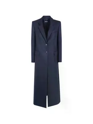 DRHOPE Single-breasted Wool Coat