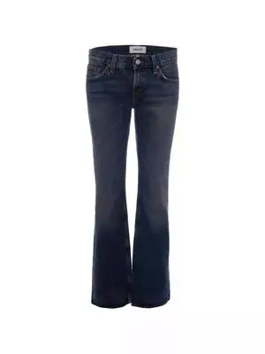 AGOLDE Faded Effect Flared Leg Jeans - Blue