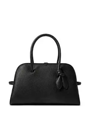 Jacquemus Leather Tote Bag With Knot Detail