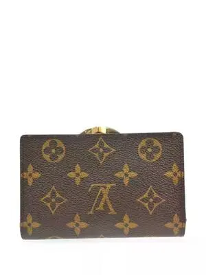 LOUIS VUITTON 2000 Monogram Portefeuille Viennois Wallet - Brown