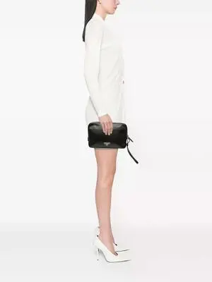 Prada Vitello Daino Wristlet Clutch Bag