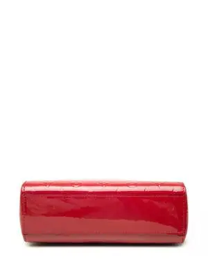 LOUIS VUITTON Monogram Vernis Catalina Bb Handbag - Red