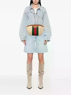 Gucci 2000-2015 Canvas Web Belt Bag - Neutrals