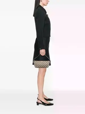 Gucci Gg Canvas Web Shoulder Bag