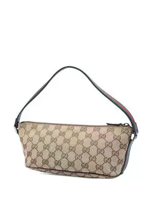 Gucci Gg Canvas Web Shoulder Bag