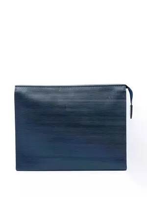 LOUIS VUITTON 2018 Epi Toiletry Pouch 26 Clutch Bag - Blue